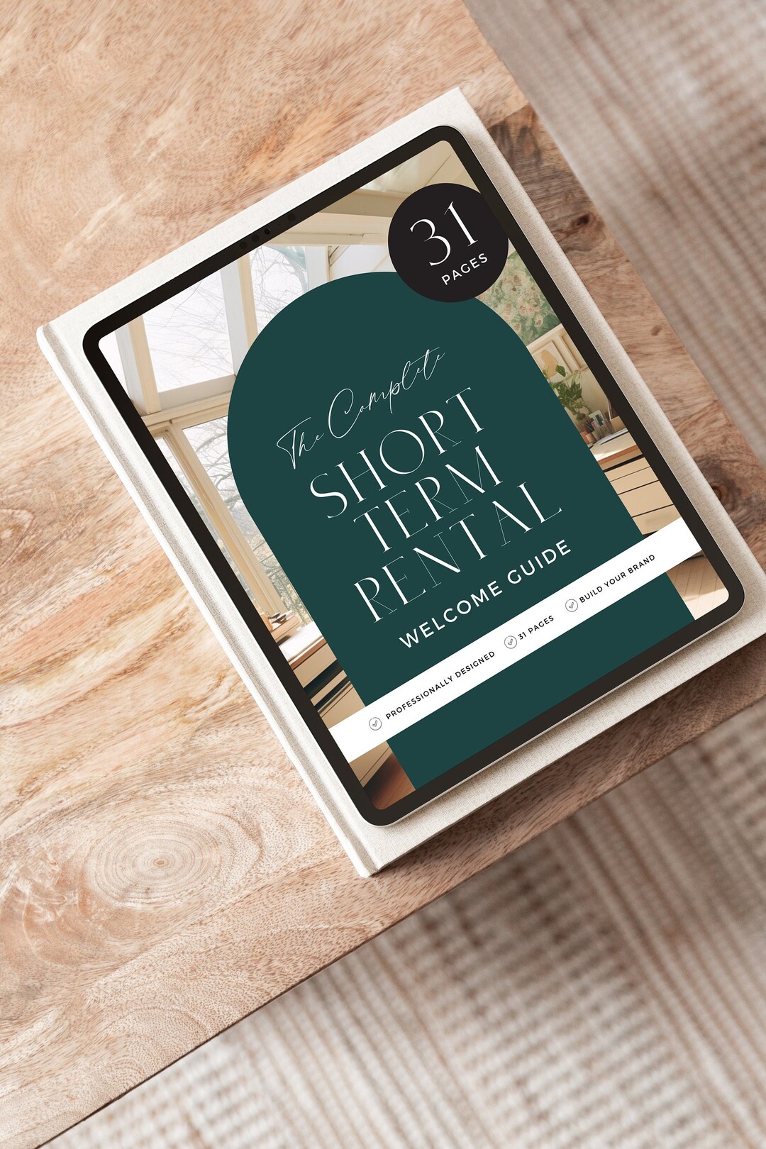 Airbnb Guidebook Template 31 Pages, Short Stay Essentials Rental ...