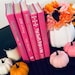 Pink Real Books by Color Set for Staging, Decor, Props, Shades of Pink ...