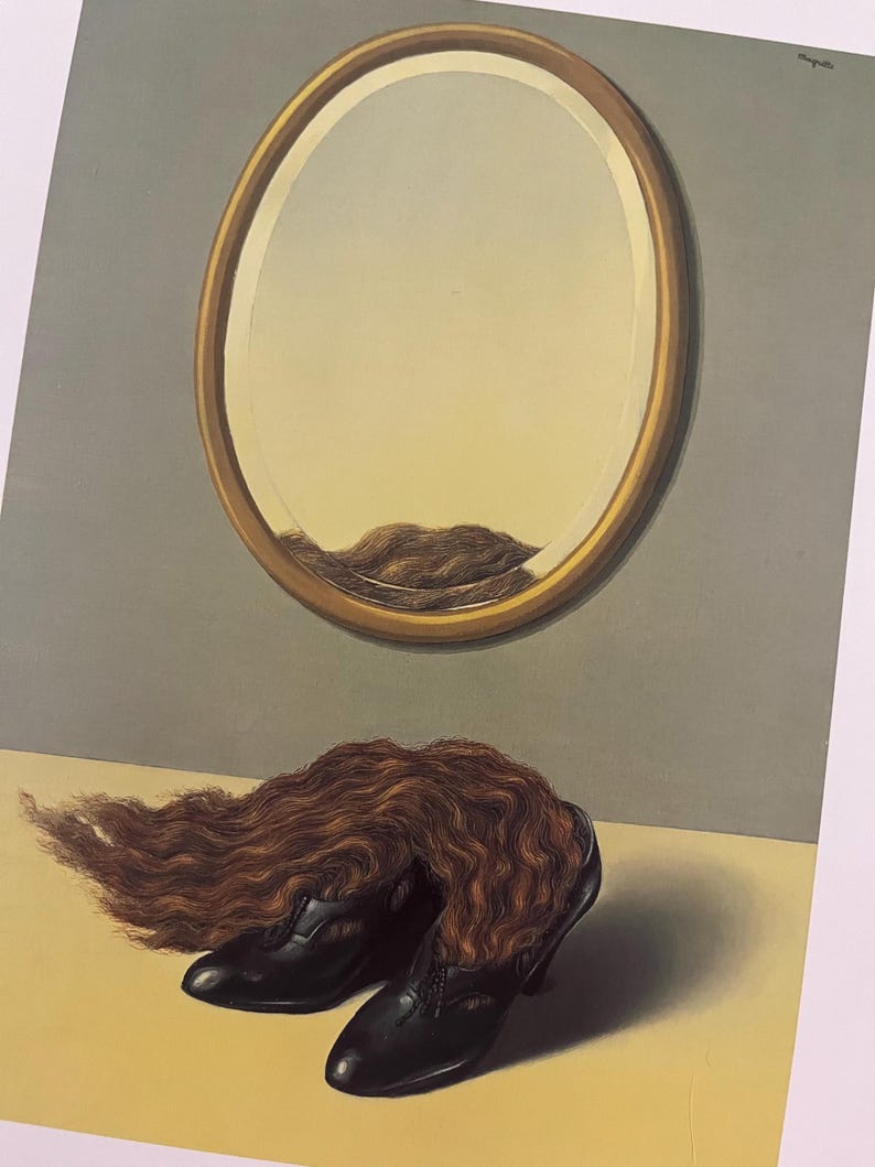 Rene Magritte Love Disarmed Book Plate Art Print Painting Surrealism ...