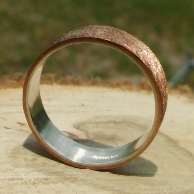 Copper Wedding Band - Etsy