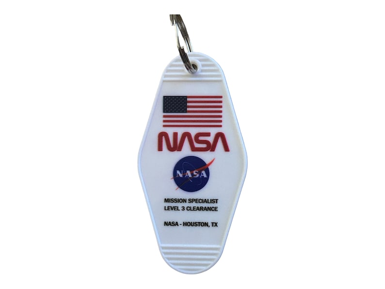 Galactic Explorer Key Tag: Inspired by Nasa's Legacy - Etsy