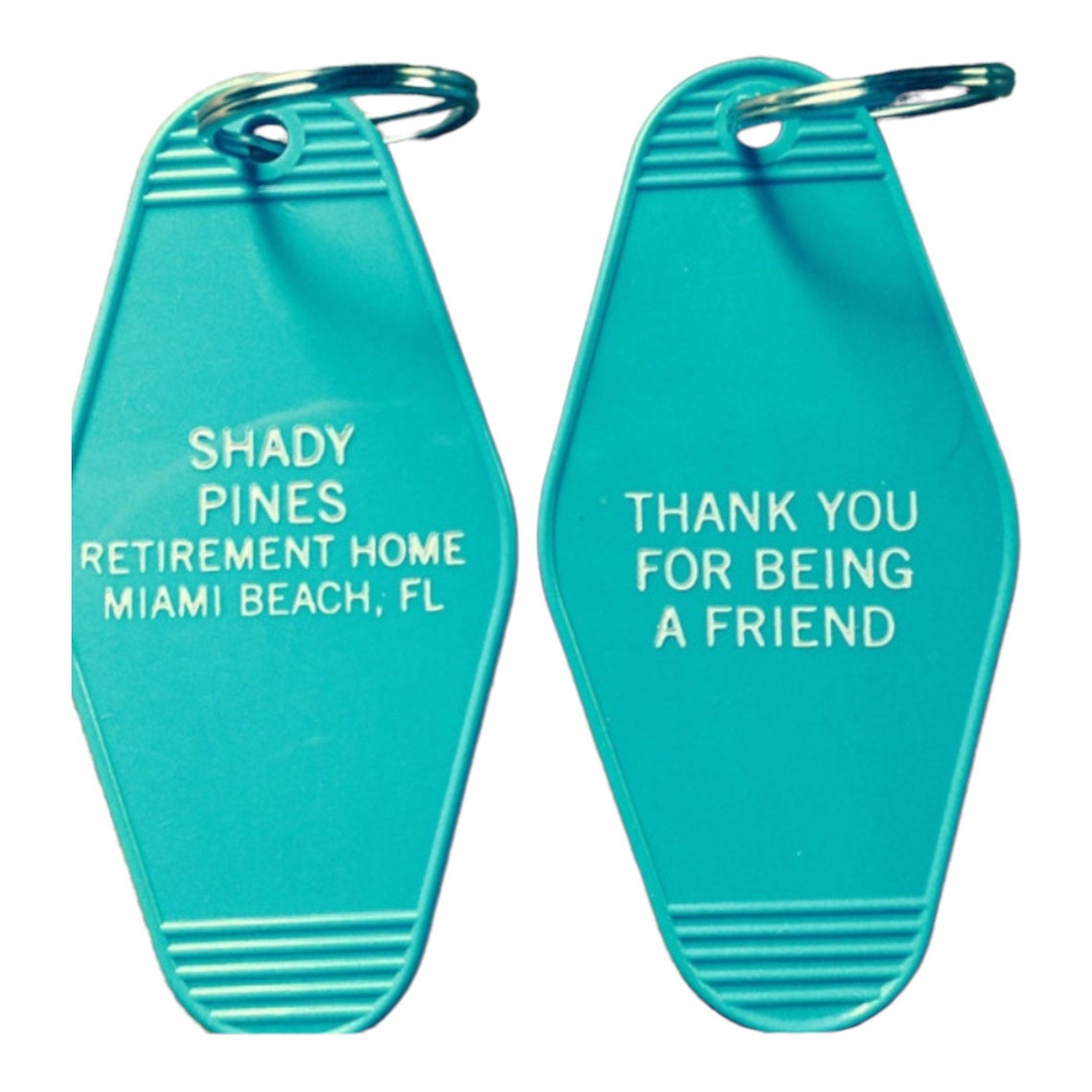 Teal Golden Girls Inspired Keytag - Etsy