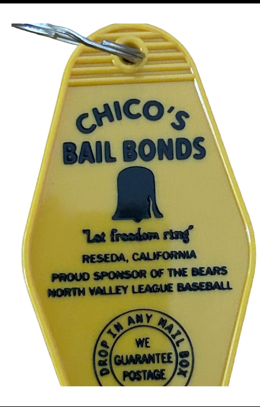Vintage Americana Movie Bail Bonds Key Tag - Etsy