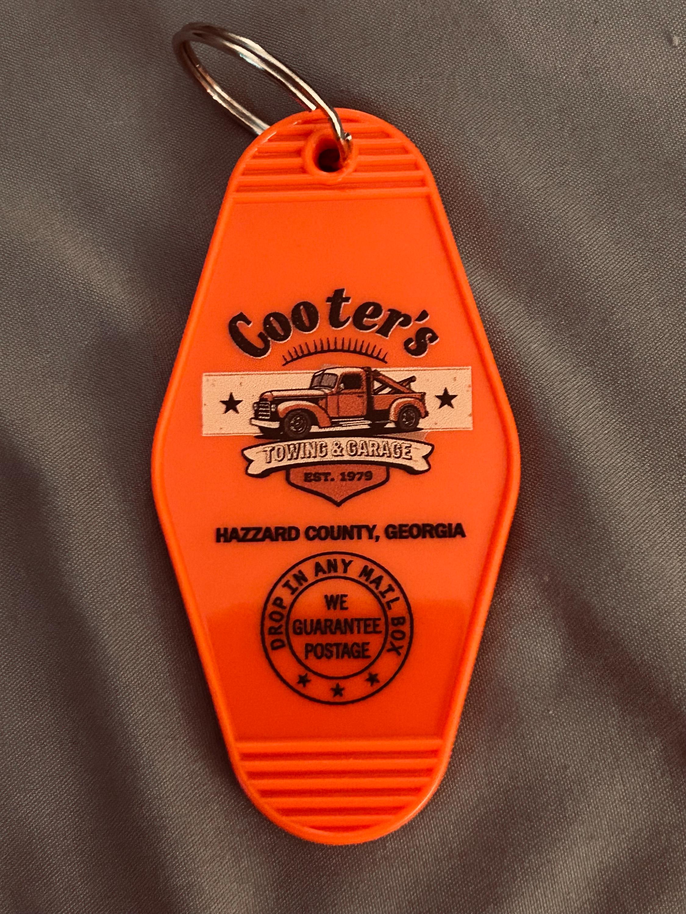 Cooter's Towing & Garage Hazzard County Keychain - Etsy