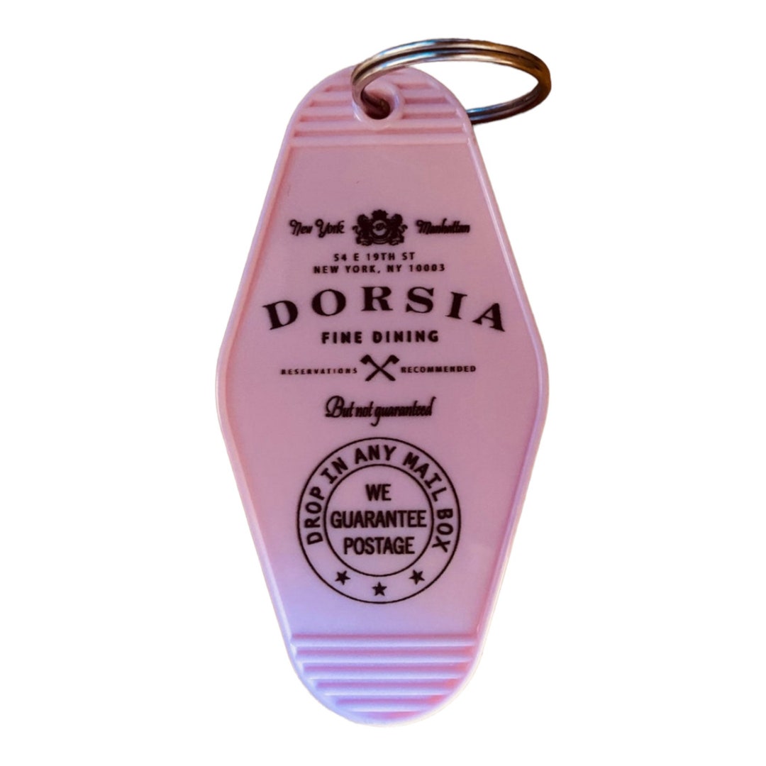 American Psycho Inspired Dorsia Restaurant Keytag - Etsy UK