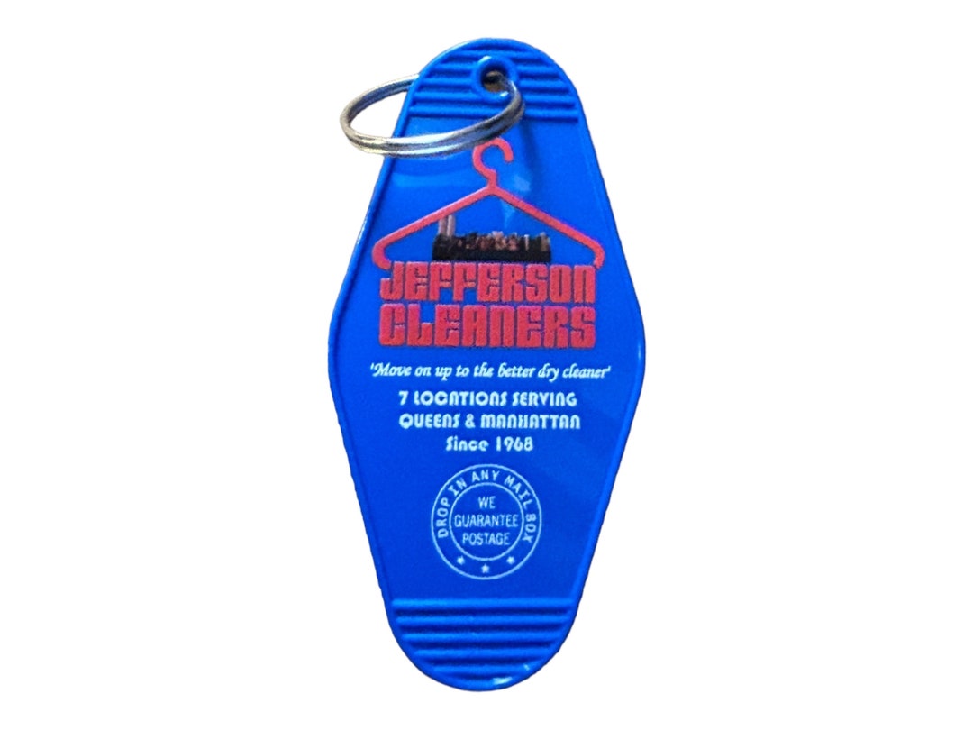 Moving on up Cleaners Key Tag - Etsy