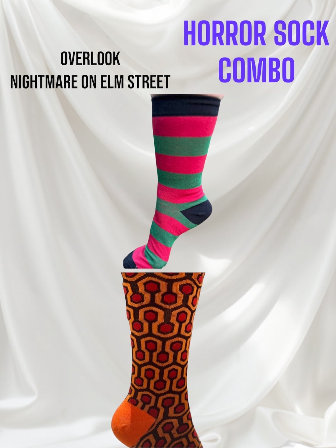 Horror Movie Sock Duo - Etsy