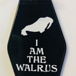 Beatles Inspired I Am the Walrus Key Tag - Etsy