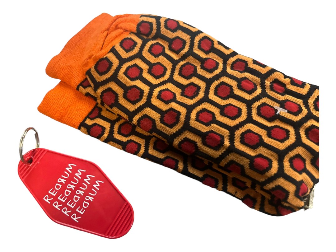 Haunted Redrum Sock and Keytag Combo - Etsy