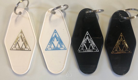 Revenge of the Nerds Lambda Lambda Lambda Keytag | Etsy India