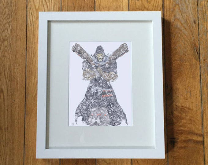 Overwatch Silhouette Series by Geek Illustration - Etsy