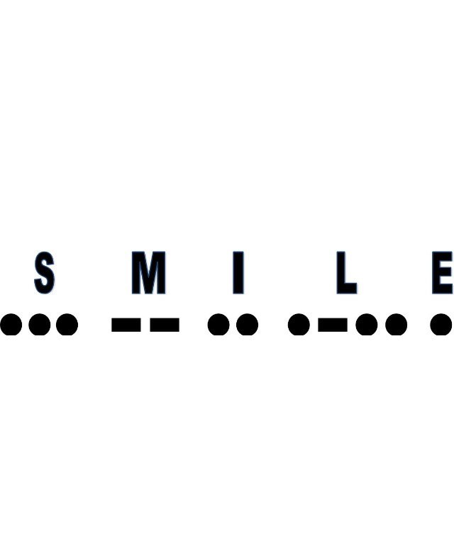 Morse Code Collection Smile - Etsy