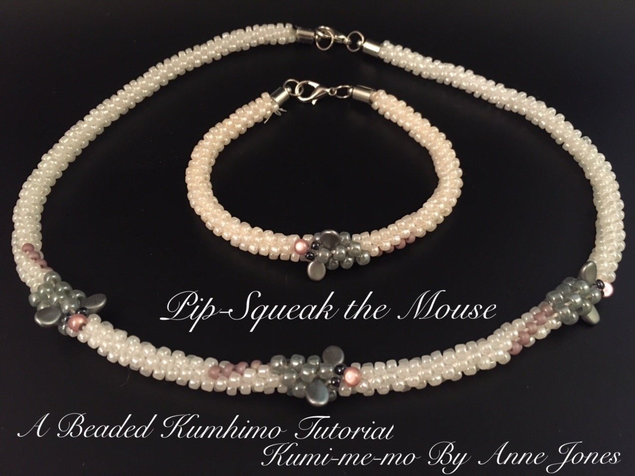 Pip-squeak the Mouse Beaded Kumihimo Tutorial - Etsy