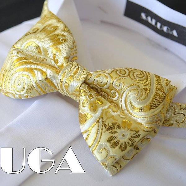 Gold Bow Tie - Etsy