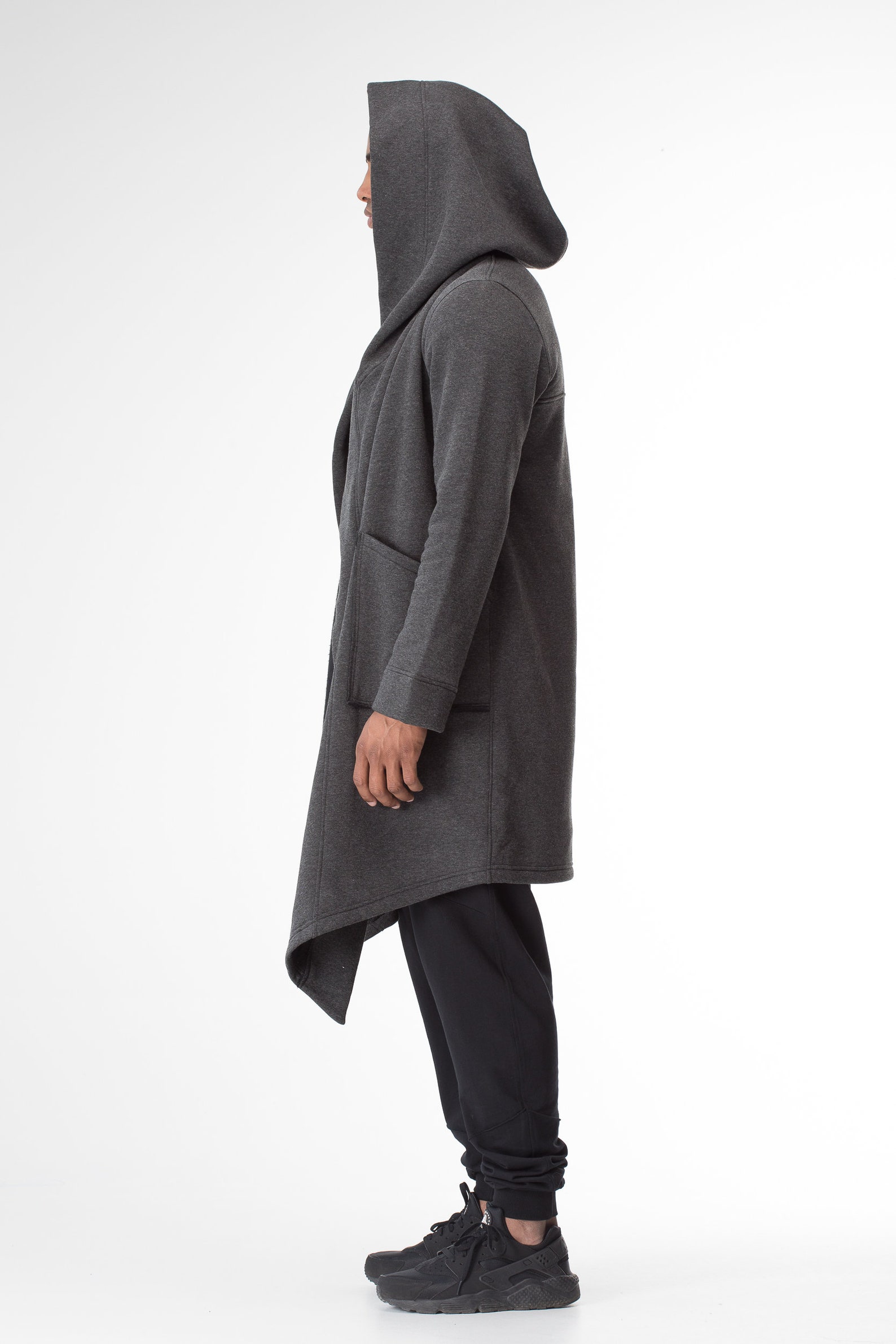 Oversized Hooded Coat Assassin Clothing Style Cyberpunk Long - Etsy