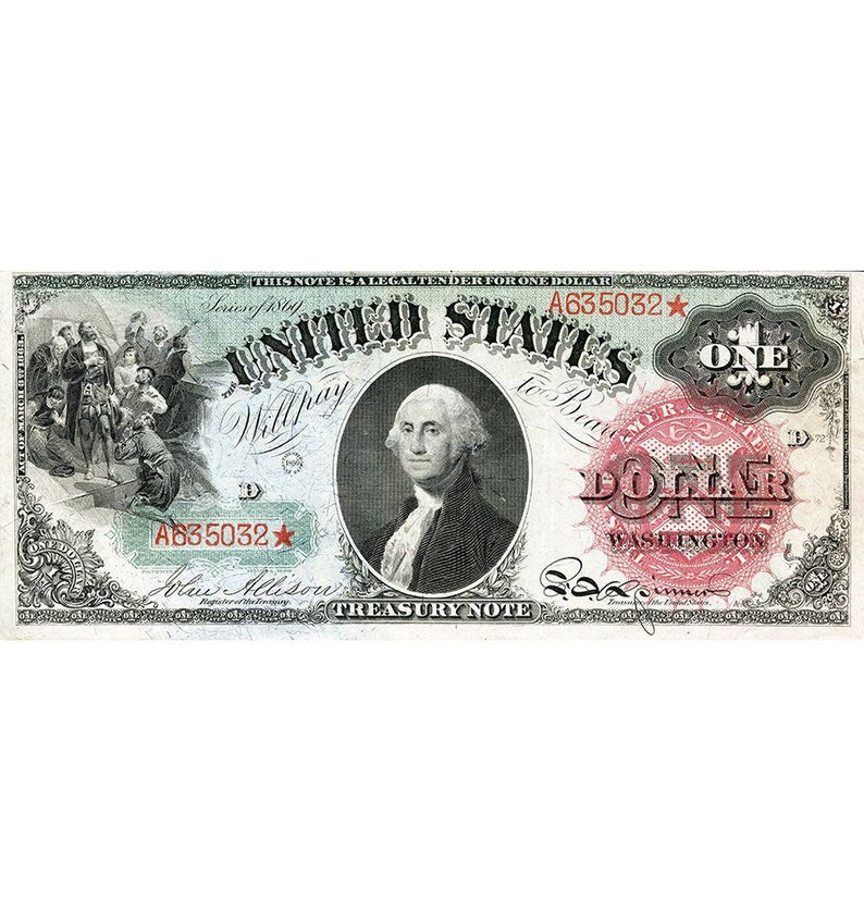 AMAZING Replica 1869 Series US treasury Notes Bank Note SET - Etsy Canada
