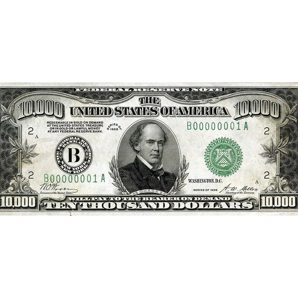 Dollar Note - Etsy