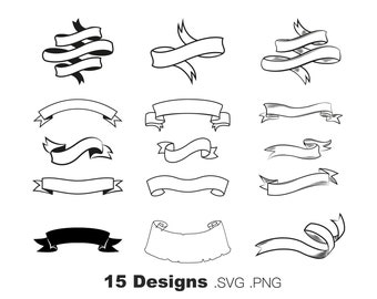 Scroll Clip Art - Etsy