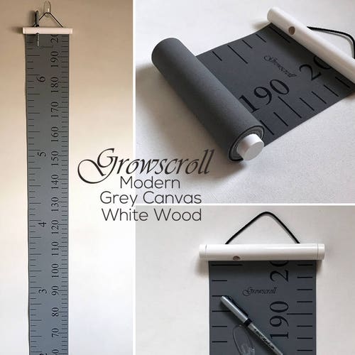 Growscroll ® Modern Growth Chart / Height Chart unique - Etsy
