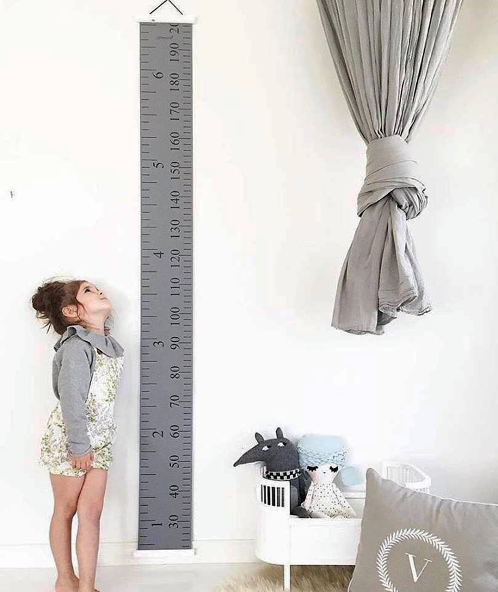 Growscroll ® Modern Growth Chart / Height Chart unique Australian ...