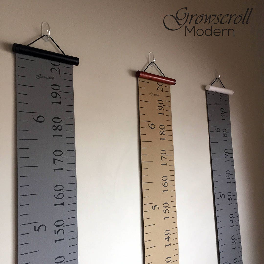 Growscroll ® Modern Growth Chart / Height Chart unique - Etsy UK