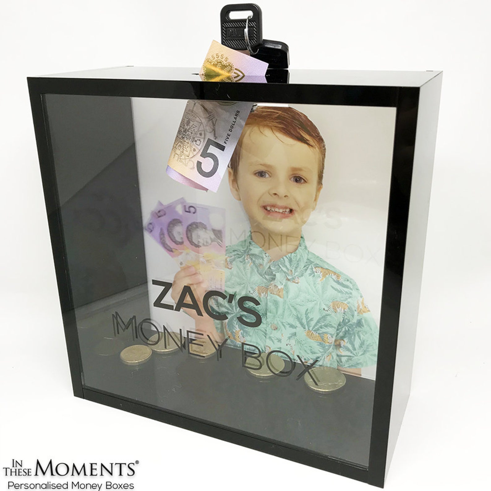 Personalised Photo Money Box / Change Box - Etsy