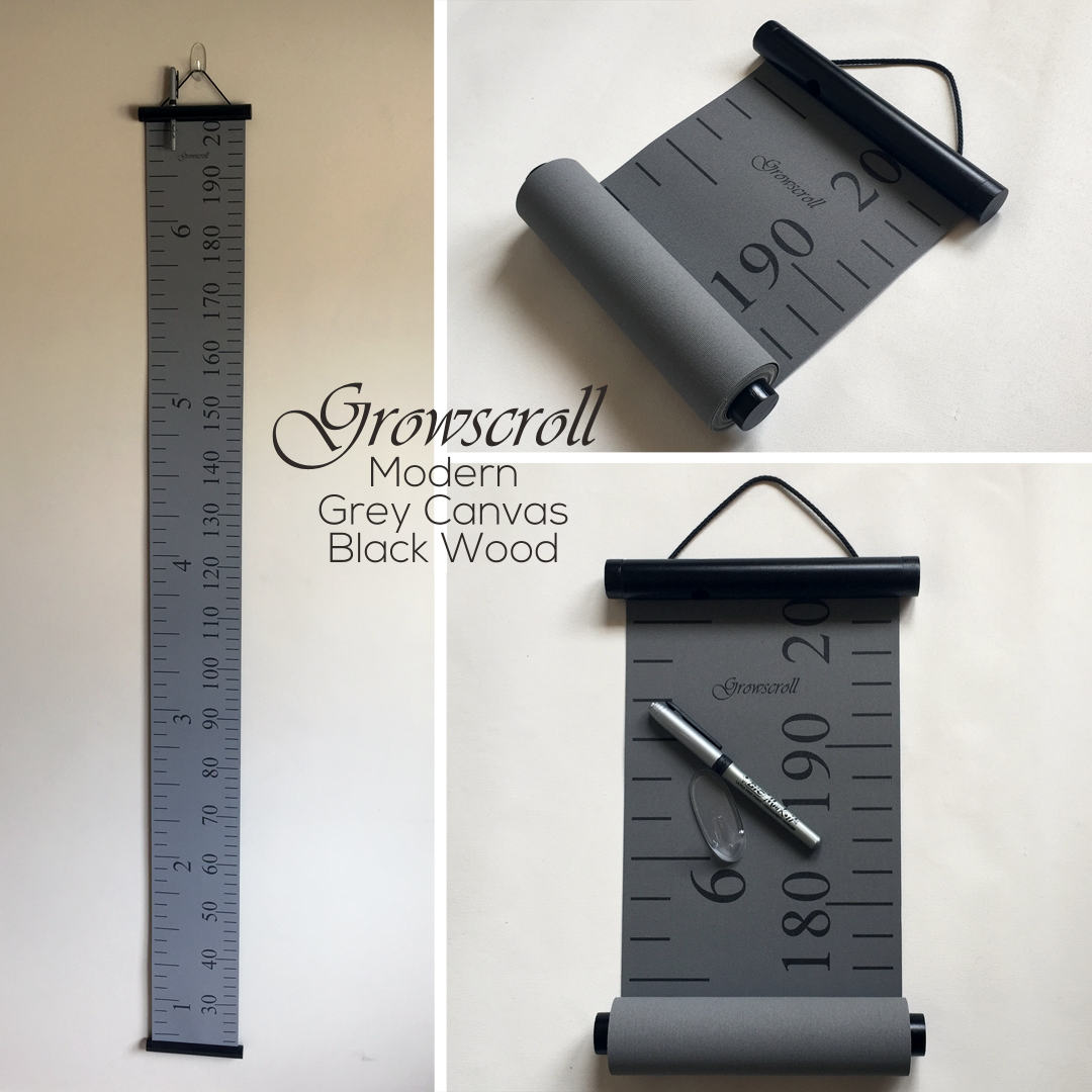 Growscroll ® Modern Growth Chart / Height Chart unique | Etsy
