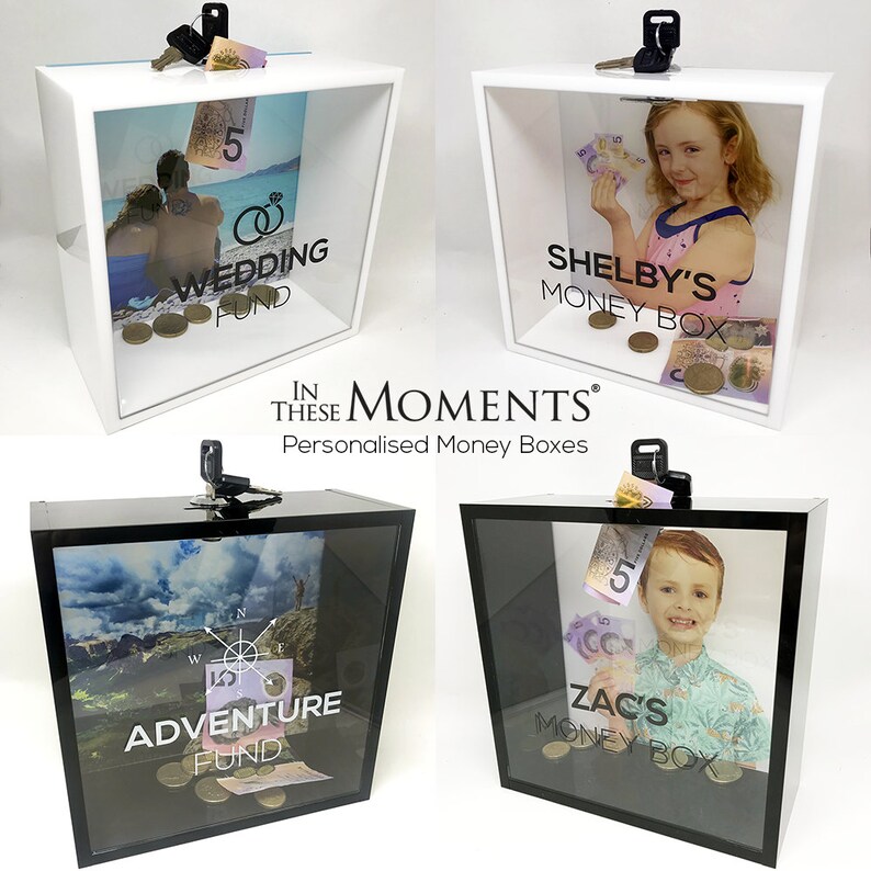 Personalised Photo Money Box / Change Box - Etsy