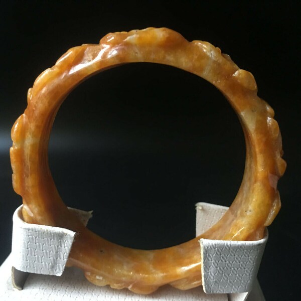 Flower Bangle - Etsy