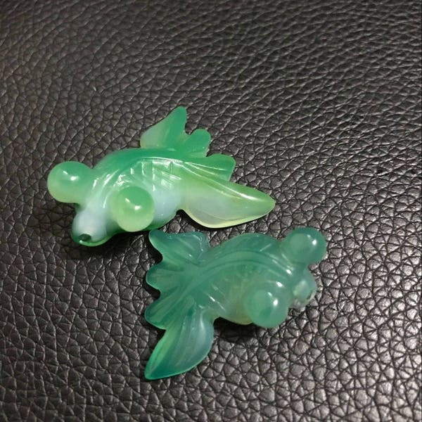Jade Goldfish - Etsy
