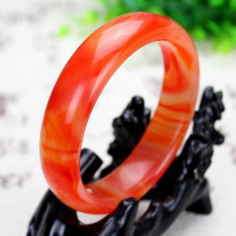 Red Jade Bracelet - Etsy