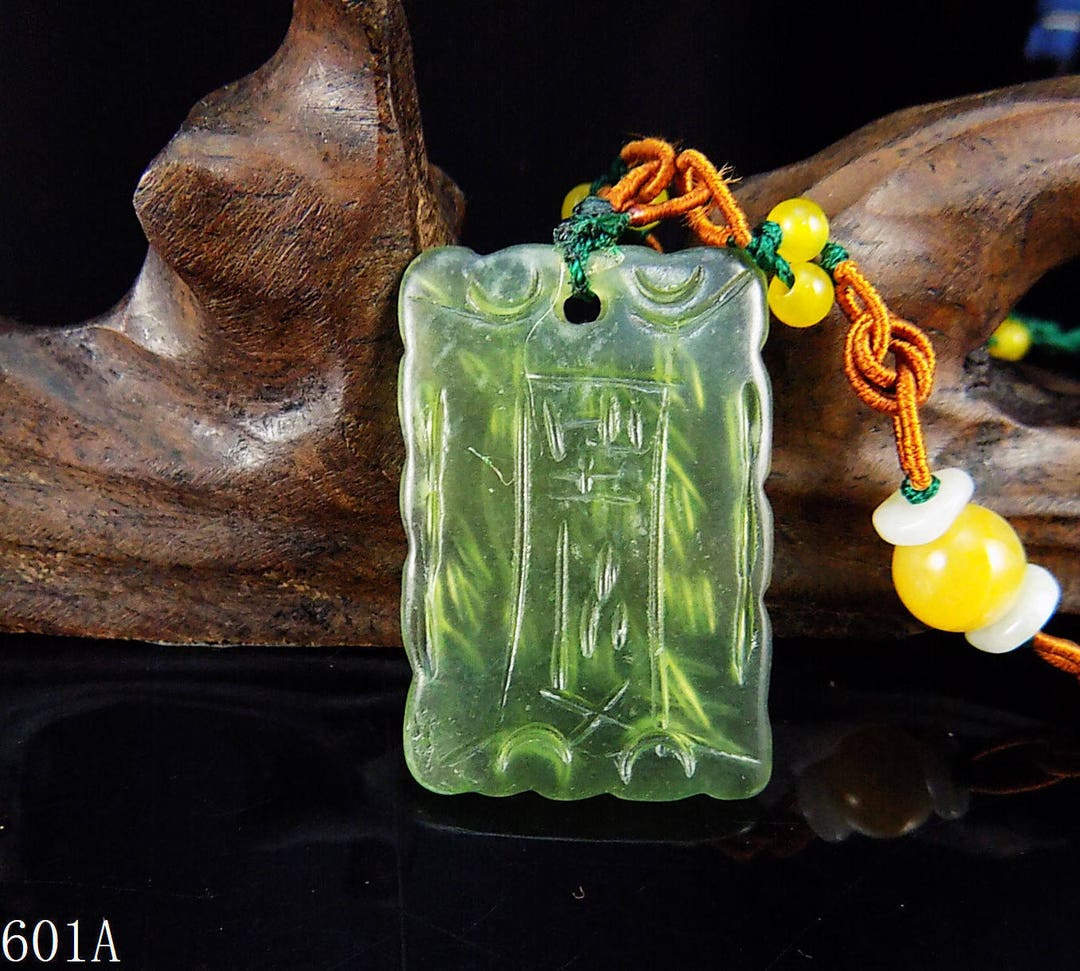 10% OFF Certified Natural Ice Jadeite Emerald Jade Water Grass Pendant ...