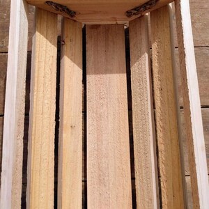 Handmade Rustic Cedar Garden Basket, Bathroom Basket, Kitchen Basket ...