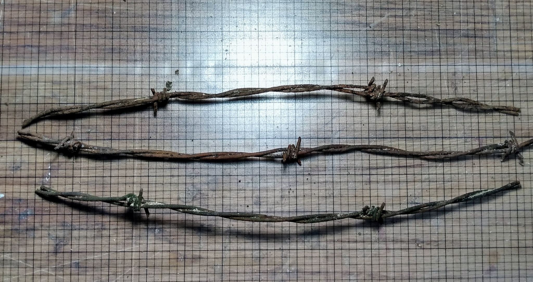 Rustic Rusty Barbed Wire. 10 1 Foot Lengths of 2 Strand 4 - Etsy