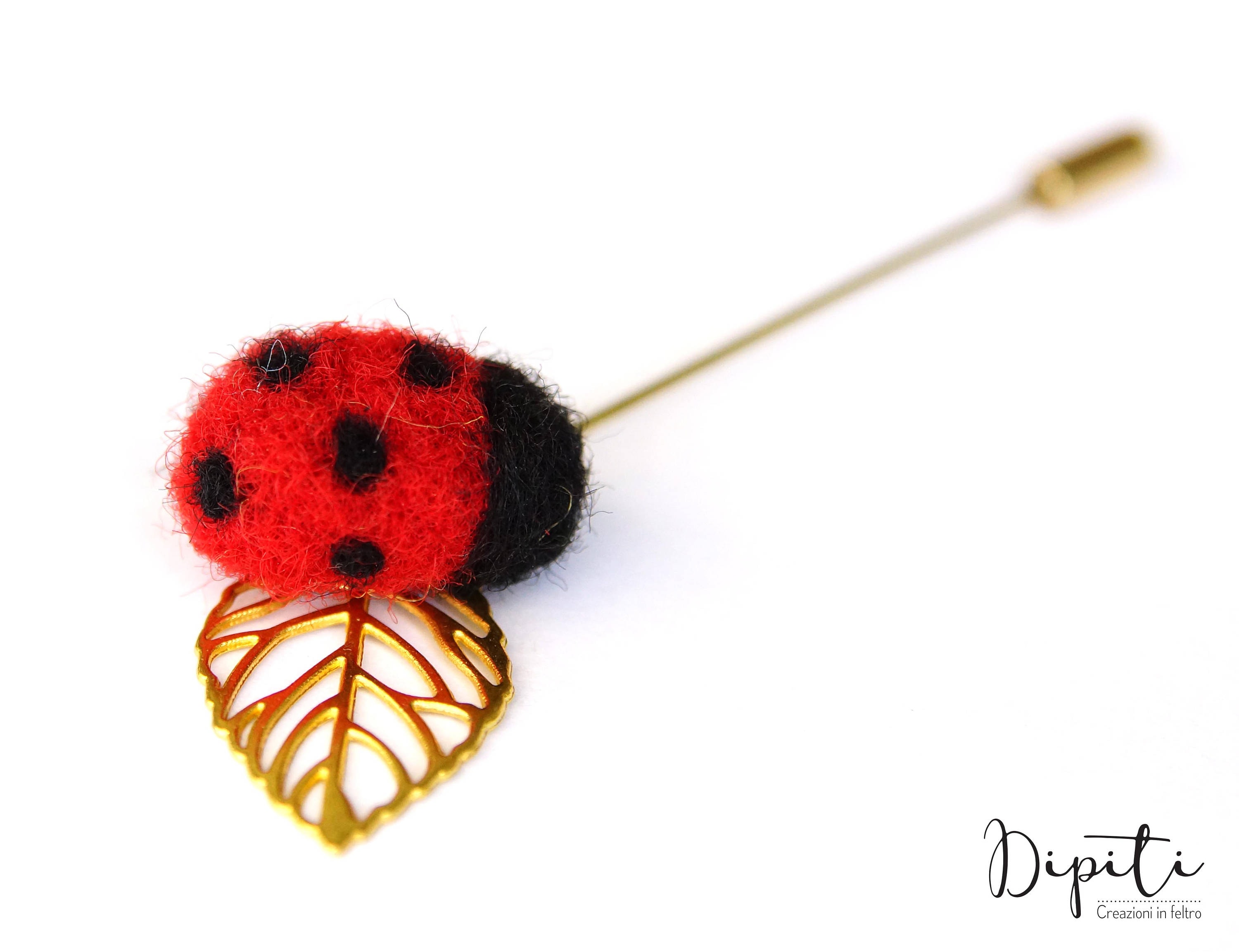 Ladybug Brooch Pin Fashion Accessories - Etsy