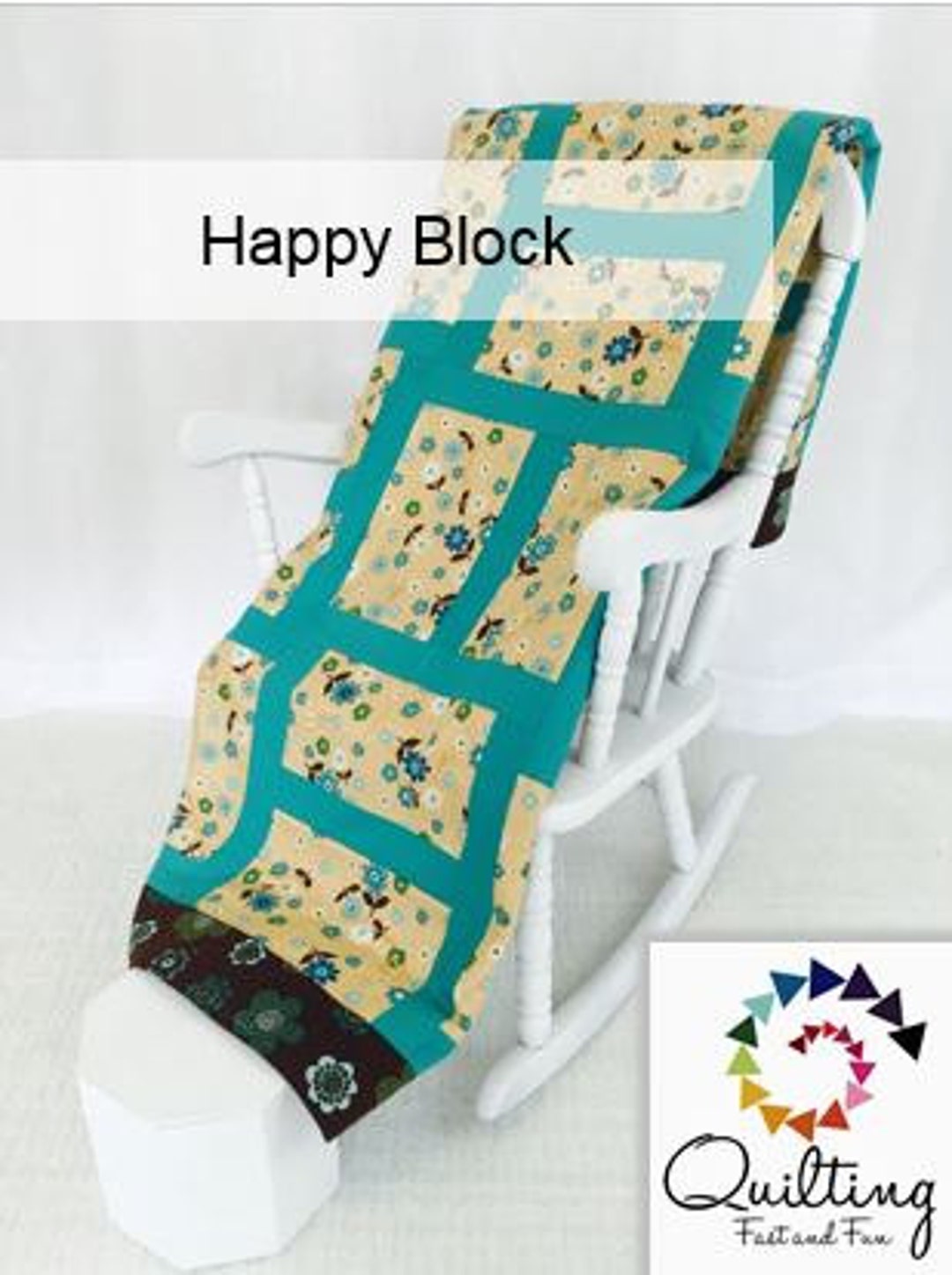 Happy Block Digital Quilt Pattern - Etsy
