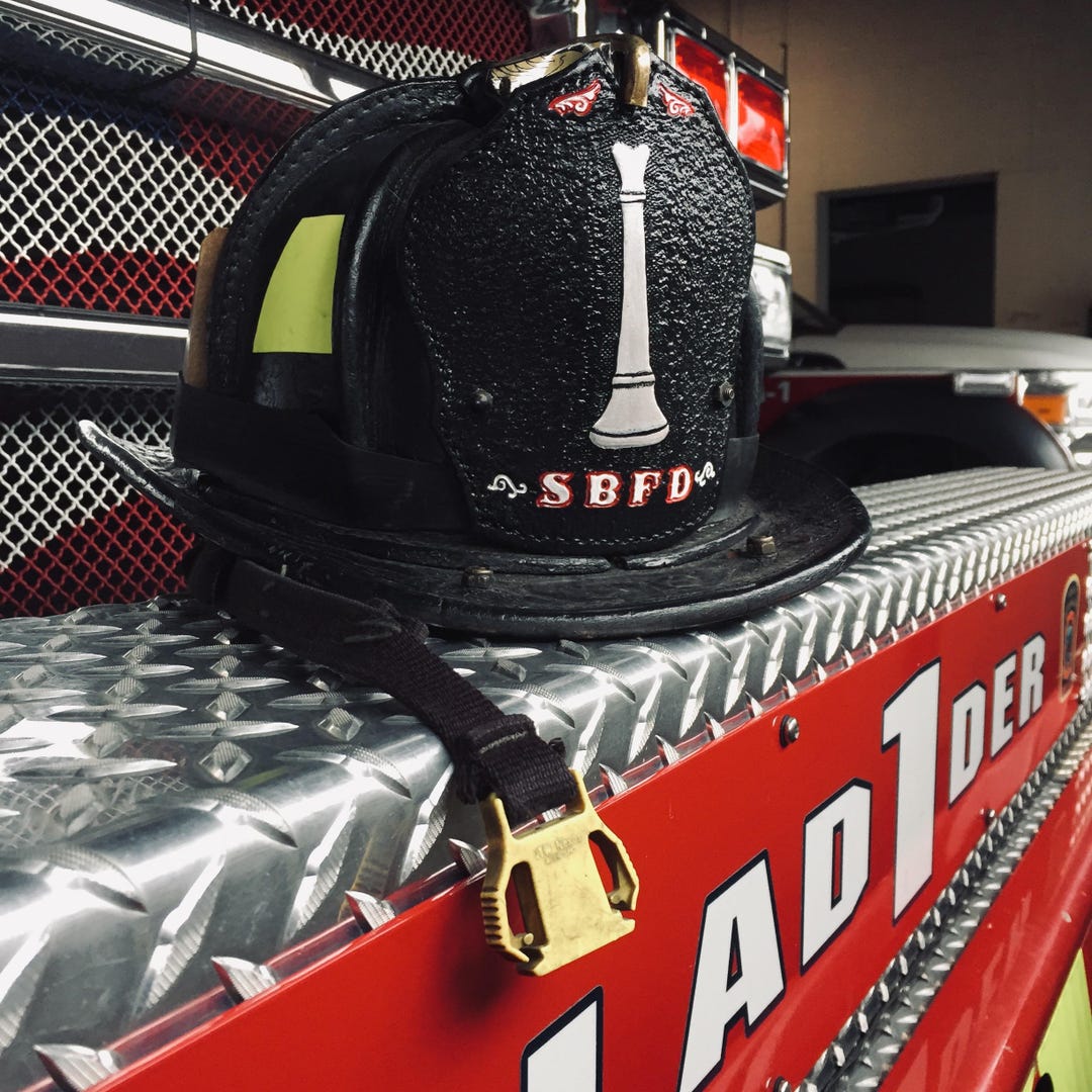 Custom Leather Fire Helmet Shields - Etsy