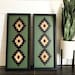 Moroccan Aztec Panels Large 26x11 Inch Bohemian Style Wall Art - Etsy