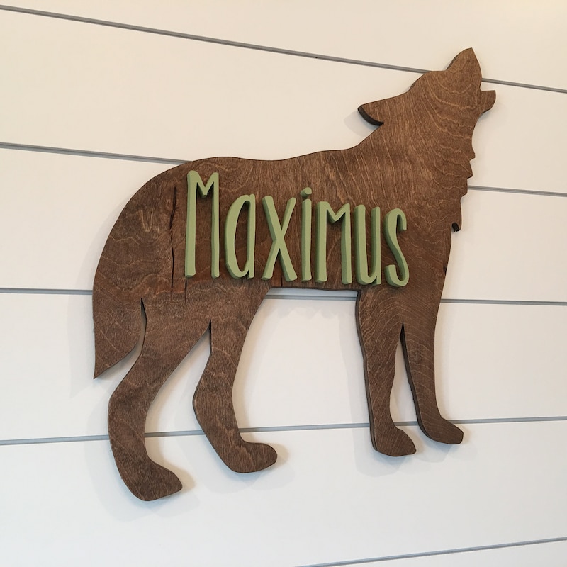 Wolf Decor - Etsy