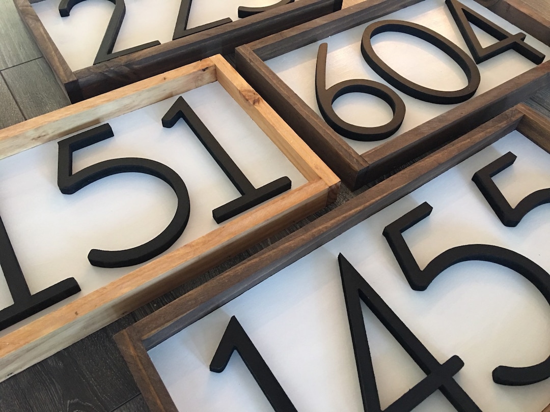 Letrero de dirección horizontal grande Letrero de casa de - Etsy España