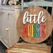 Little Artists Rainbow Wood Sign Wall Decor Kids Room Art - Etsy