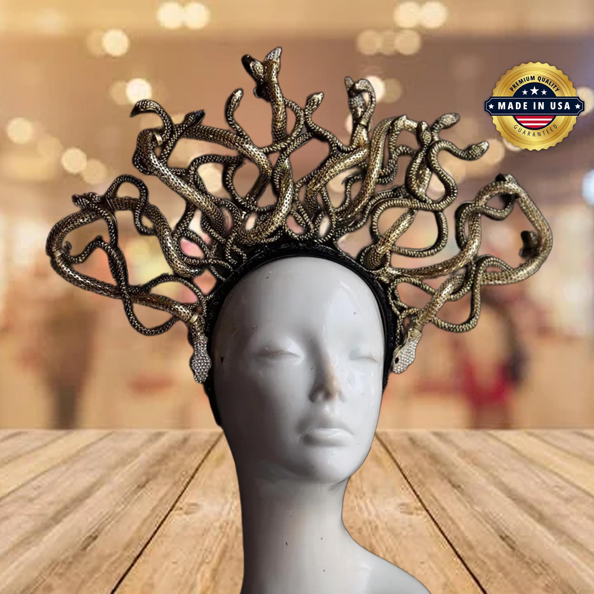 Medusa Costume Crown, Gorgon Crown, Seroent Headpiece - Etsy