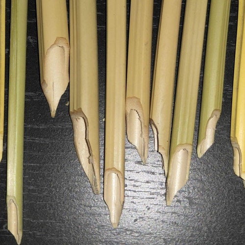 Set of 5 Bamboo Calligraphy Pens Most Basic yet Very - Etsy