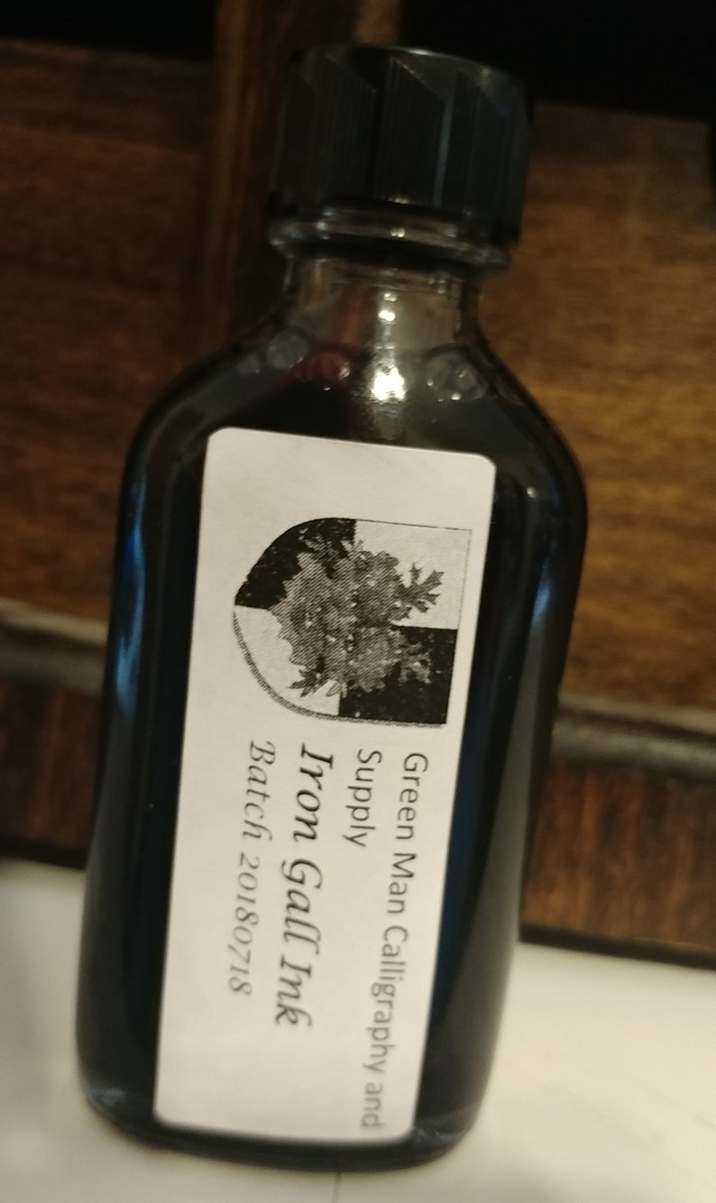 Iron Gall Ink 2 Fluid Oz - Etsy