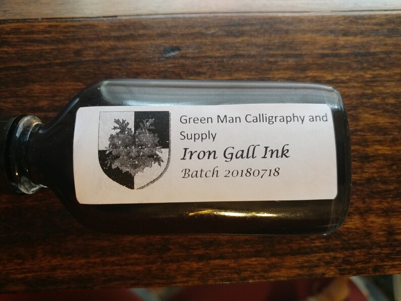 Iron Gall Ink 2 Fluid Oz - Etsy