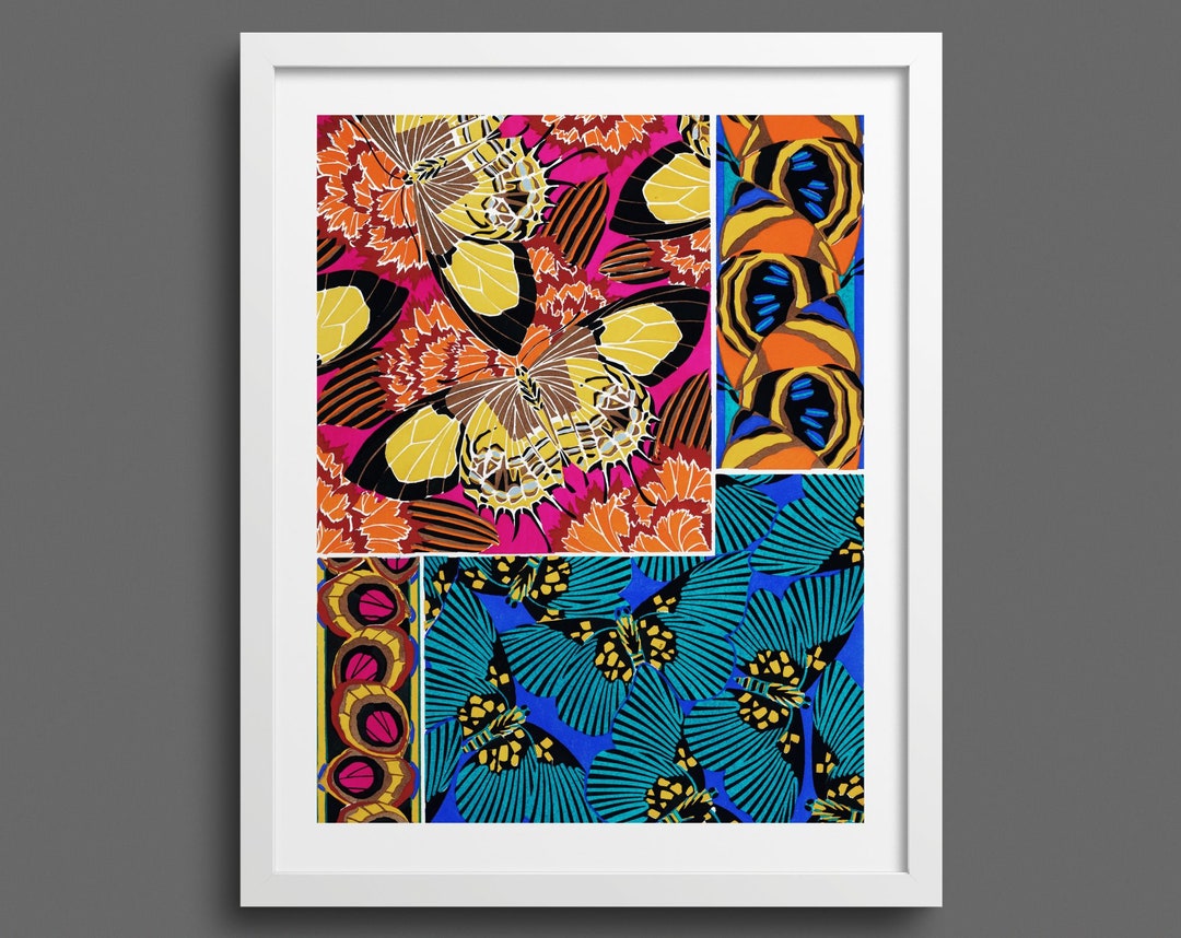 Papillons by EA Seguy - Plate 18 | Nature Prints, Butterfly Prints ...