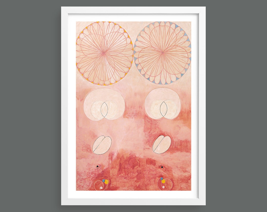 Hilma Af Klint Print: the Ten Largest, No. 9 - Abstract Art Poster - Etsy