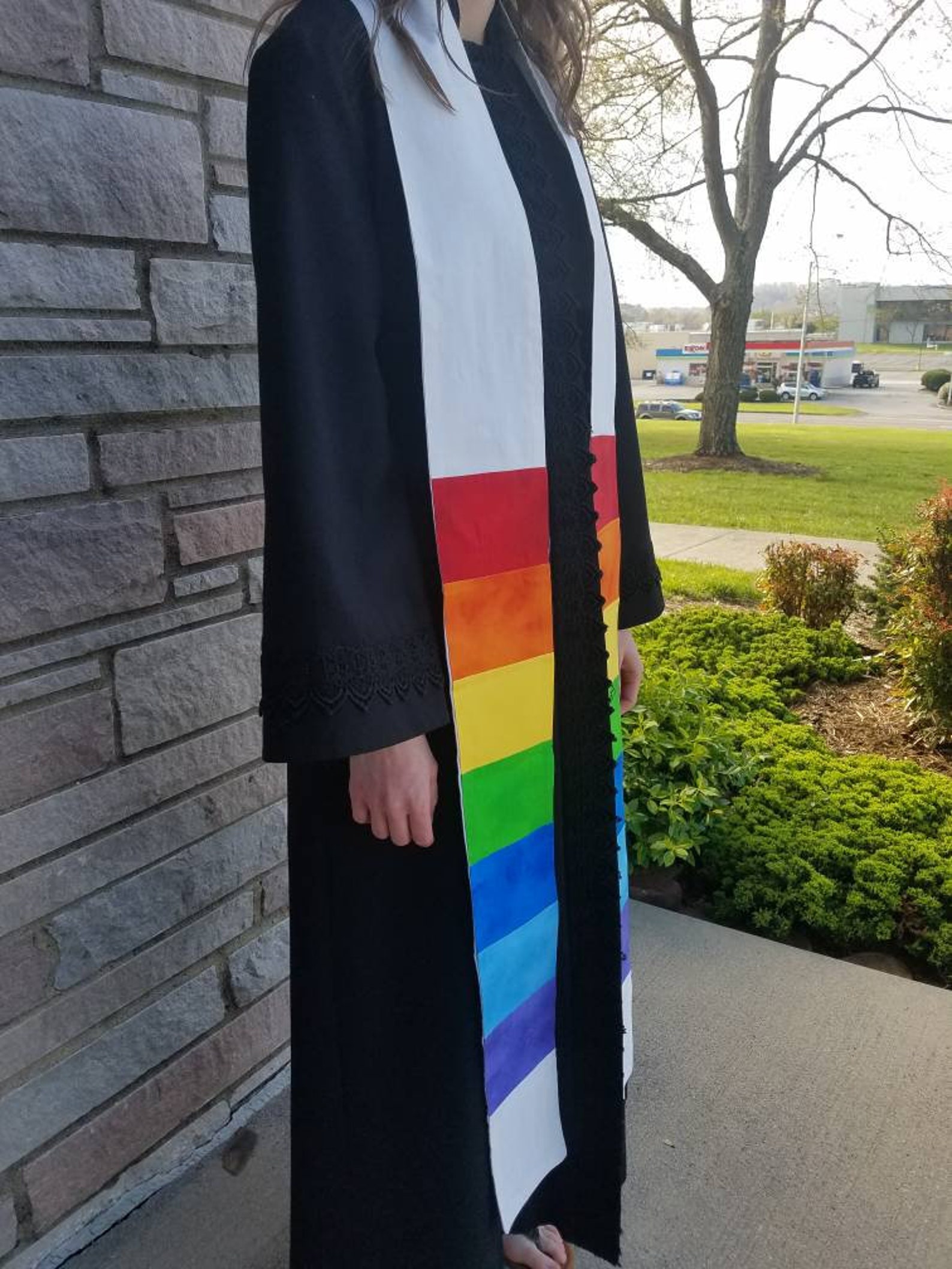 Rainbow Liturgical Stole - Etsy