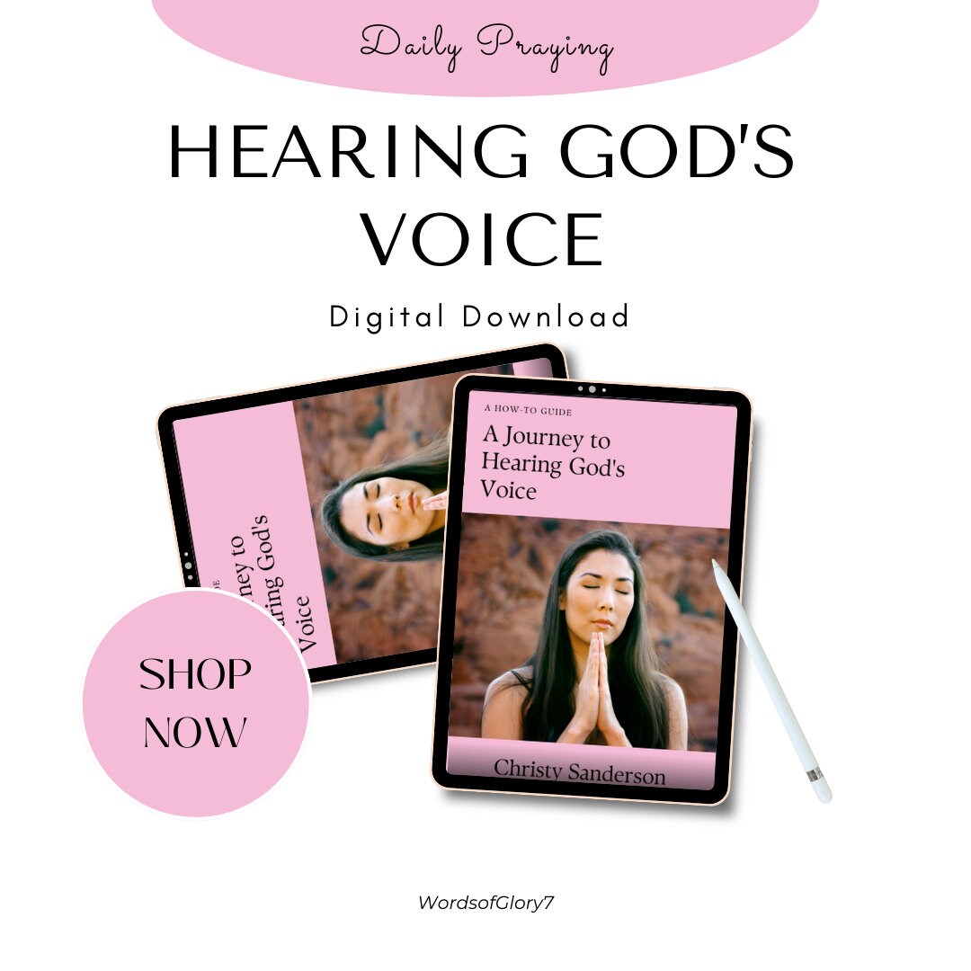 Hearing God's Voice Spiritual Workbook PDF, Christian Workbook ...