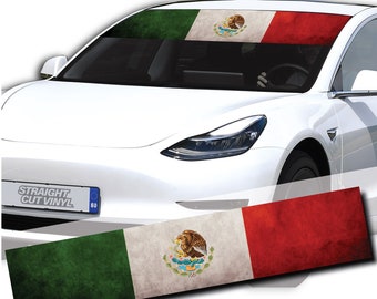 Mexico Mexican Country Flag Torn Rip 089 Car Truck Wall Window Car Wall ...